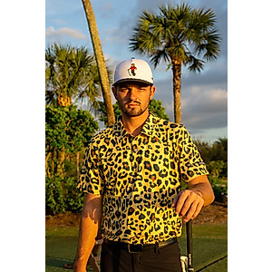 SHANKITGOLF Tiger Golf Hat Adjustable Rope Golf Hat Funny Golf (Black Rope Hat)