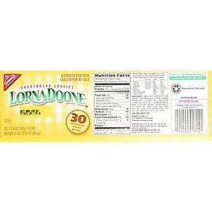 Nabisco Lorna Doone Shortbread Cookies - 30 Count