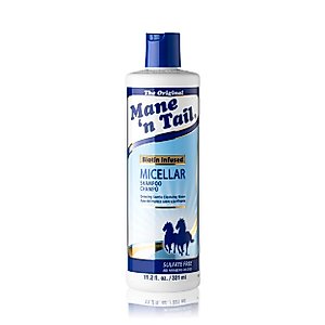 Mane 'n Tail Micellar Sulfate Free Shampoo, Clear, 11.2 Ounce