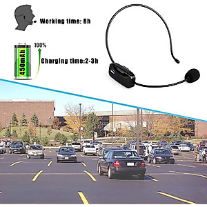 Retekess Church Translation System with 1 TR503 FM Transmitter Headset and 10 PR13 FM Radio Receivers, FM Listening System for Factory Museum School(Case of 1 Transmitter 10 Receivers)