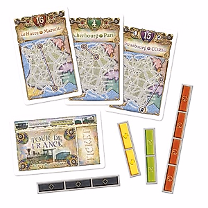 Ticket to Ride France + Old West Board Game EXPANSION - Train Route Strategy Game, Fun Family Game for Kids & Adults, Ages 8+, 2-6 Players, 30-60 Minute Playtime, Made by Days of Wonder