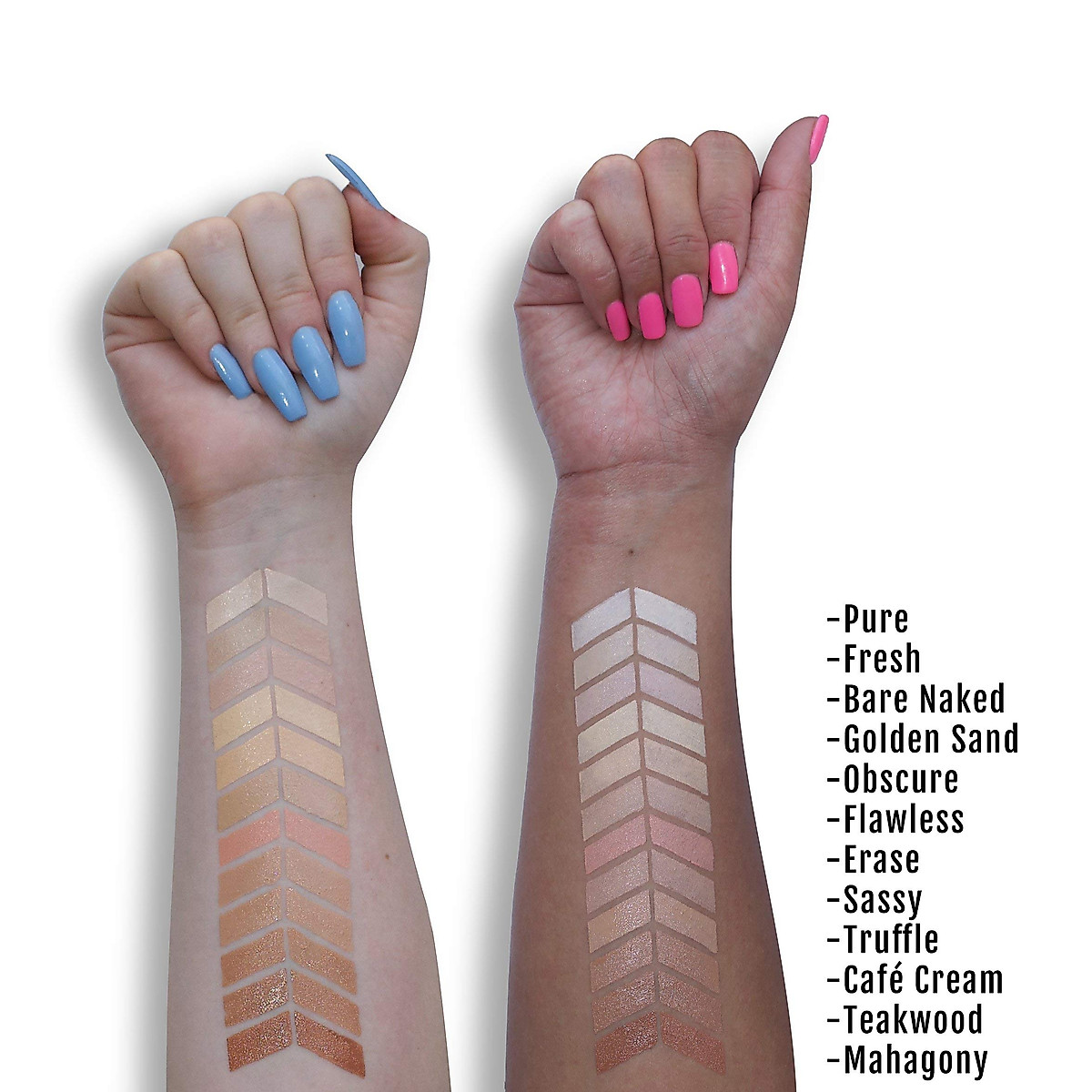 BaeBlu Organic Concealer, FULL Coverage Cover Up, 100% Natural, Made in USA, Flawless