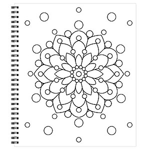 Large Print Easy Color & Frame - Mindfulness (Stress Free Coloring Book)