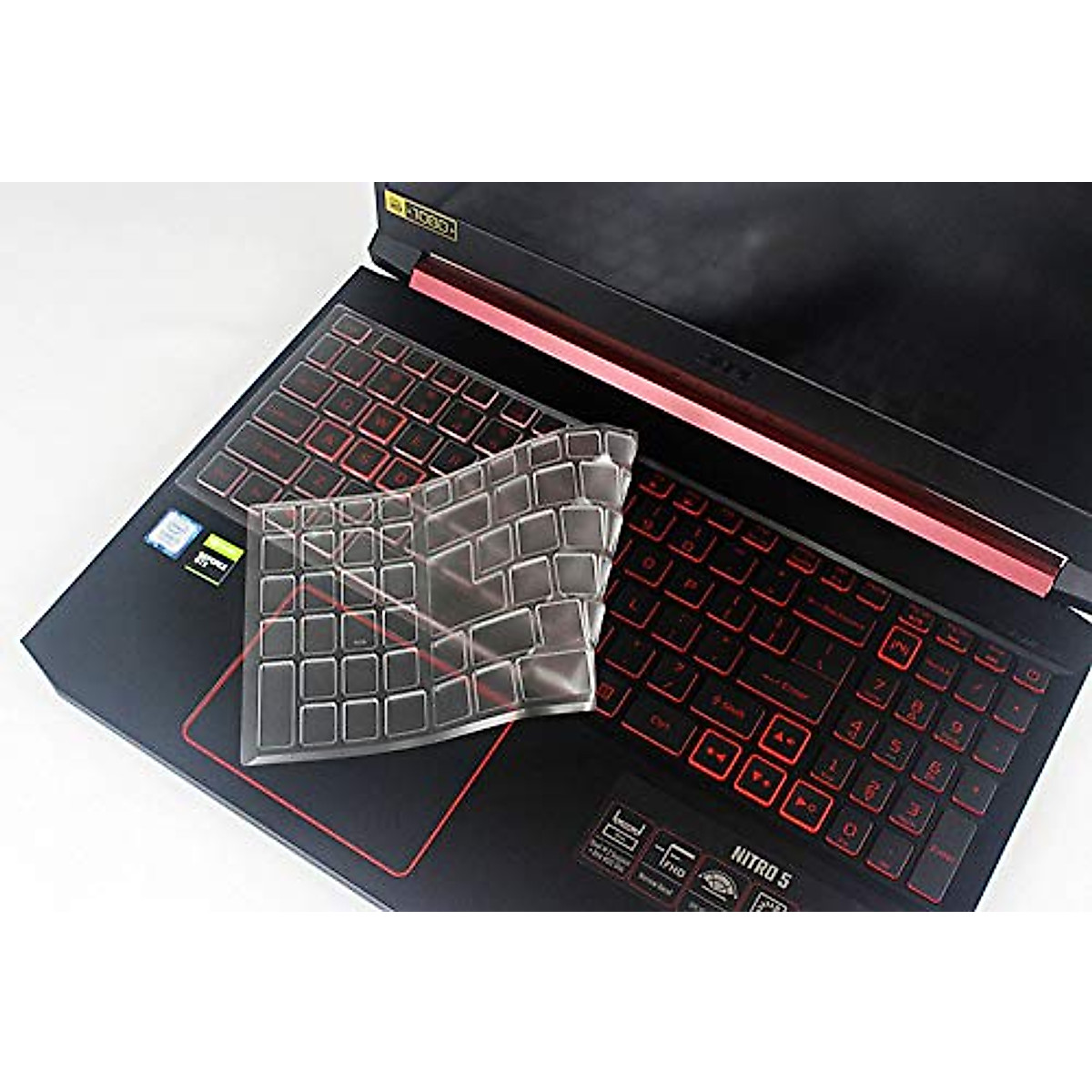 Keyboard Cover for Acer Predator Helios 300 PH315-54 PH315-53 PH315-52 PH317-53 15.6" 17.3"，Acer Nitro 5 AN515-54/55/43/44 AN517-51/52 AN715-51/52 15.6" 17.3" Gaming Laptop,Acer Aspire VX 15 17-Clear