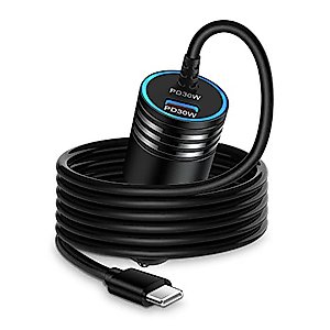 60W USB C Car Charger Android USB-C Fast Charging Cable for Samsung Galaxy S23 Ultra S23+ S22 Plus S21 S20 S10 A14 A13 A04S A03S A12 A02S, USBC Cigarette Lighter Adapter Typec Cargador Auto 30W C Cord