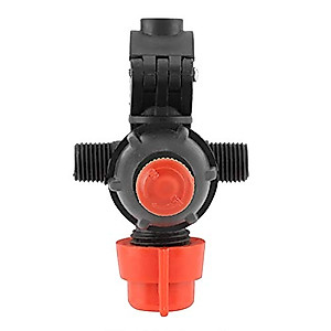 Omabeta Spraying Nozzle For Plant Good effect Easy to install Agricultural Spraying Nozzle Agriculture Spray Nozzle gardens for agricultural farm(4 points clamp tube)