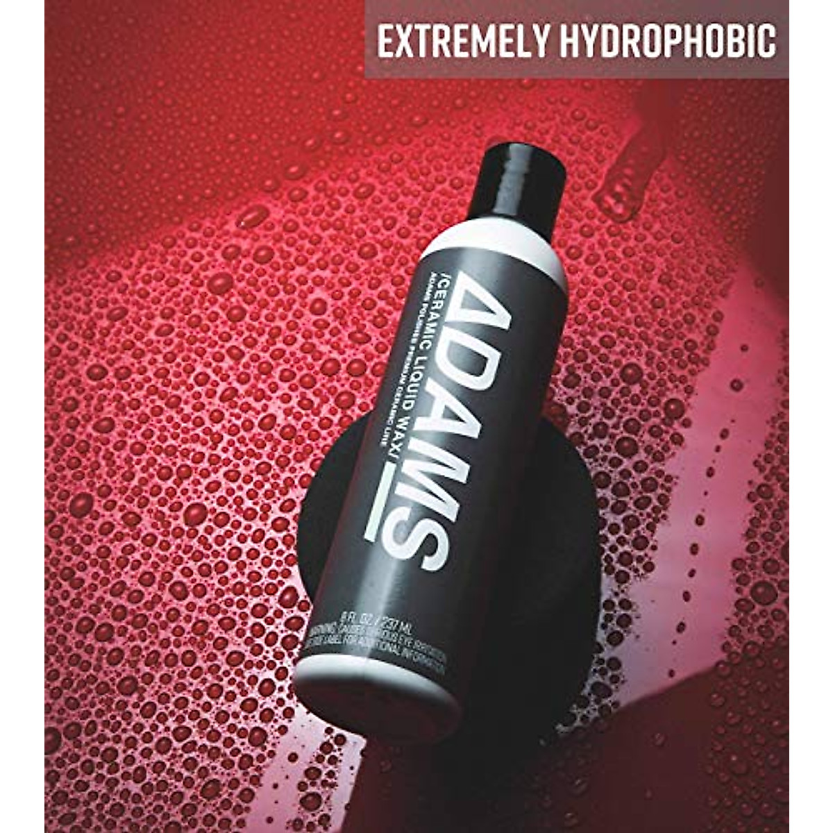 Adam’s Ceramic Liquid Wax Combo - Boost The Ceramic Nano Paint Protection of Boat, RV, Truck & Motorcycle - Hydrophobic Top Coat SIO2 Infused Wax Sealant to Extend The Life of Ceramic Coatings