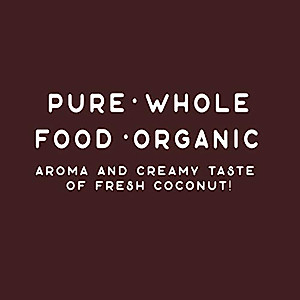 Nature's Way Organic Raw Coconut Whole Food, 5.6 g MCTs per serving, Unrefined, Cold Pressed, 16 oz.