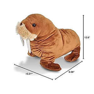 Wild Republic Walrus Plush, Stuffed Animal, Plush Toy, Gifts for Kids, Cuddlekins 12 Inches