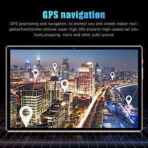 Honio 5G WiFi Tablet, Lightweight 100‑240V 10.1 Inch Tablet 10 Core 8+20MP Dual Camera (#1)