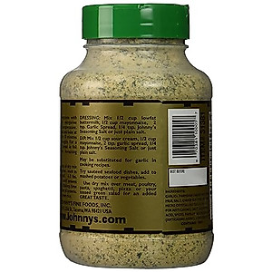 Johnny's Garlic Spread & Seasoning - 18 Oz (2-Pack) by Johnny's