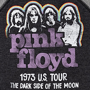 Pink Floyd Newborn Baby Boys 3 Pack Bodysuits Black/Grey/Blue 0-3 Months