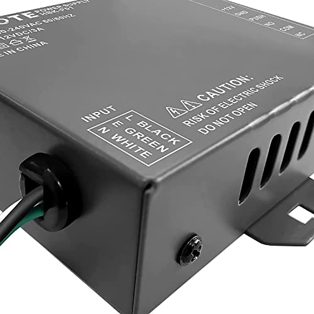 UHPPOTE Door Access Control Power Supply 12V for Electric Lock Intercom Camera (Input:110-240VAC to Output:12VDC)