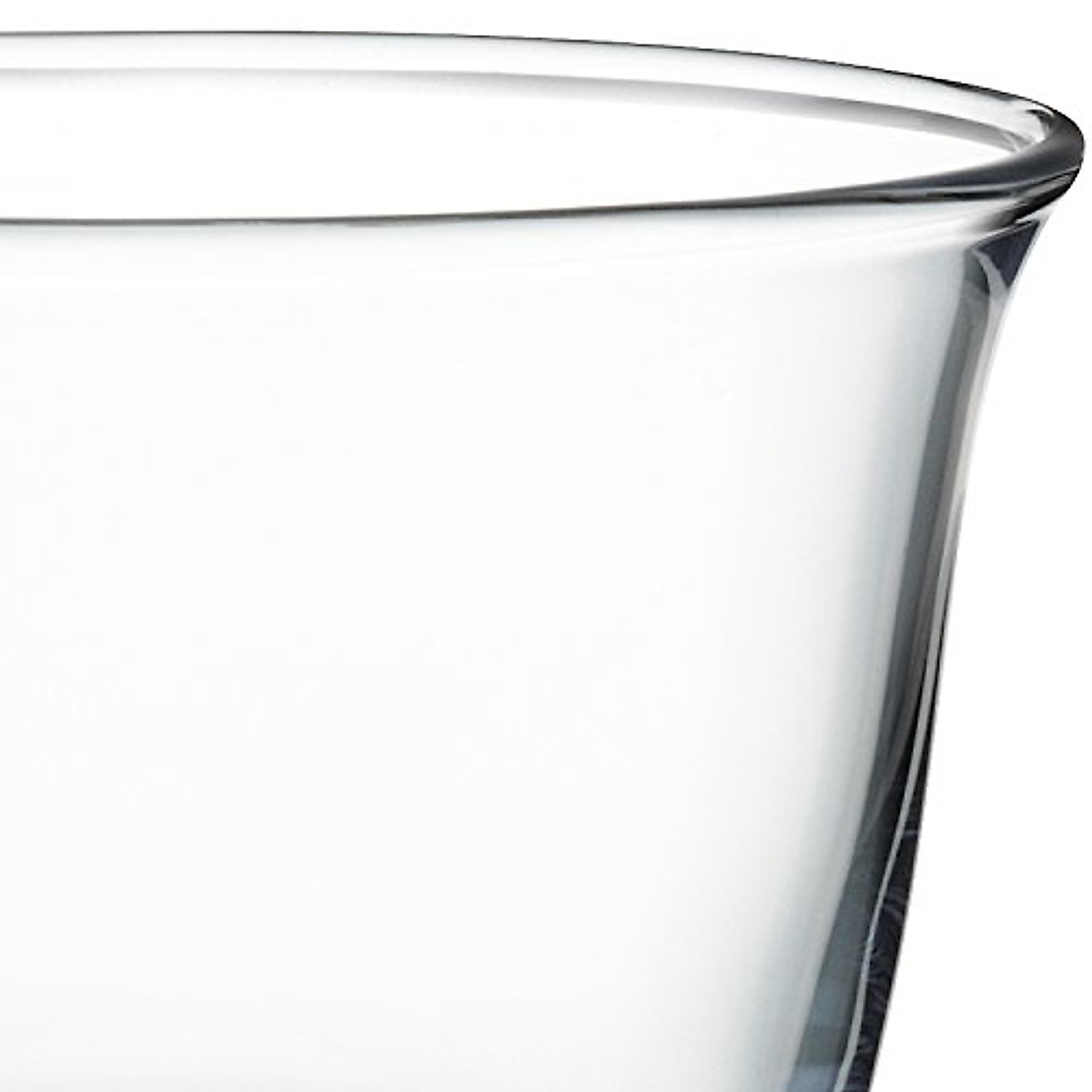 LSA International Serve Tall Dish (4 Pack), 4.5", Clear