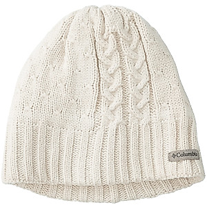 Columbia Women's Cabled Cutie II Beanie, Chalk, One Size