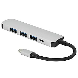 Milisten 1pc Splitter USB a hub Computer USB hub Portable Data hub Multifunction HUB Adapter USB hubs Laptop Adapter USB C Hub Adapter multiport USB hub Camera Divider Aluminum Alloy