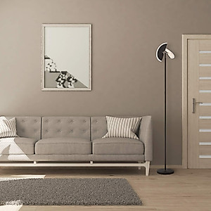 Worldwide Lighting AMZ63442-001 Mantis Floor Lamp, Black