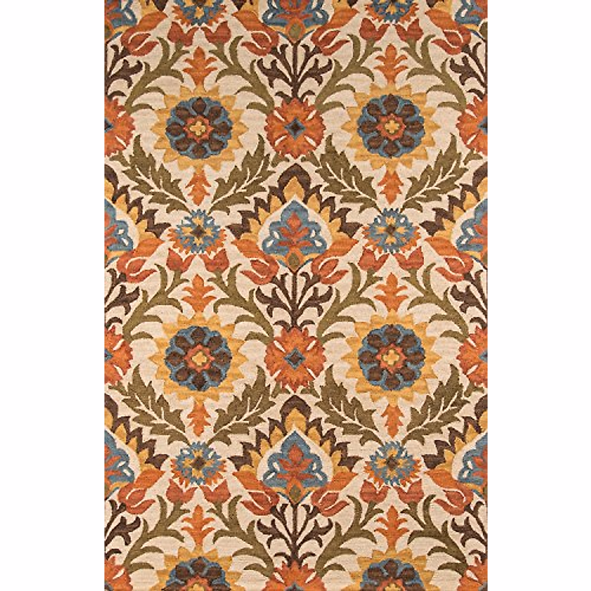 Momeni Rugs Tangier Collection 100% Wool Hand Tufted Tip Sheared Transitional Area Rug, 5'0" x 8'0", GOLD