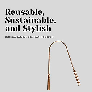 Estrella Naturals Pacer Tongue Scraper