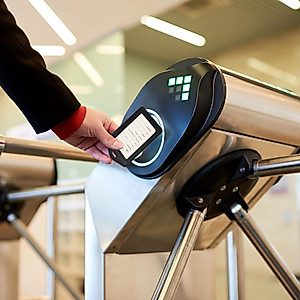 2 Pcs Genuine Leather ID Badge Holder Vertical Double-Side Clear Card Holder Waterproof Name Badge Holder for Office, Staff, Students, Employees(Black&Black)