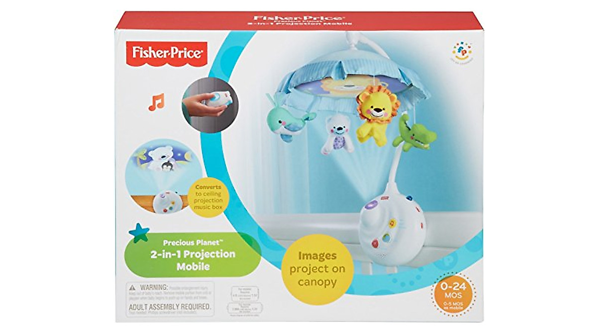 Fisher-Price 2-in-1 Projection Mobile for Babies