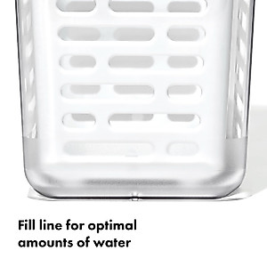 OXO Good Grips Produce Saver – Herb Keeper, 4.5 x 6.0 x 11.3 in, White