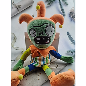 12" Plants and Zombies Jester Plush Zombies Toys Normal Zombies PVZ Plushies 1 2 Stuffed Soft Doll Jester Zombies New