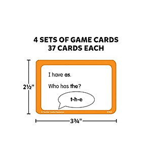 Teacher Created Resources I Have. Who Has.? Sight Words Grade K (7868)