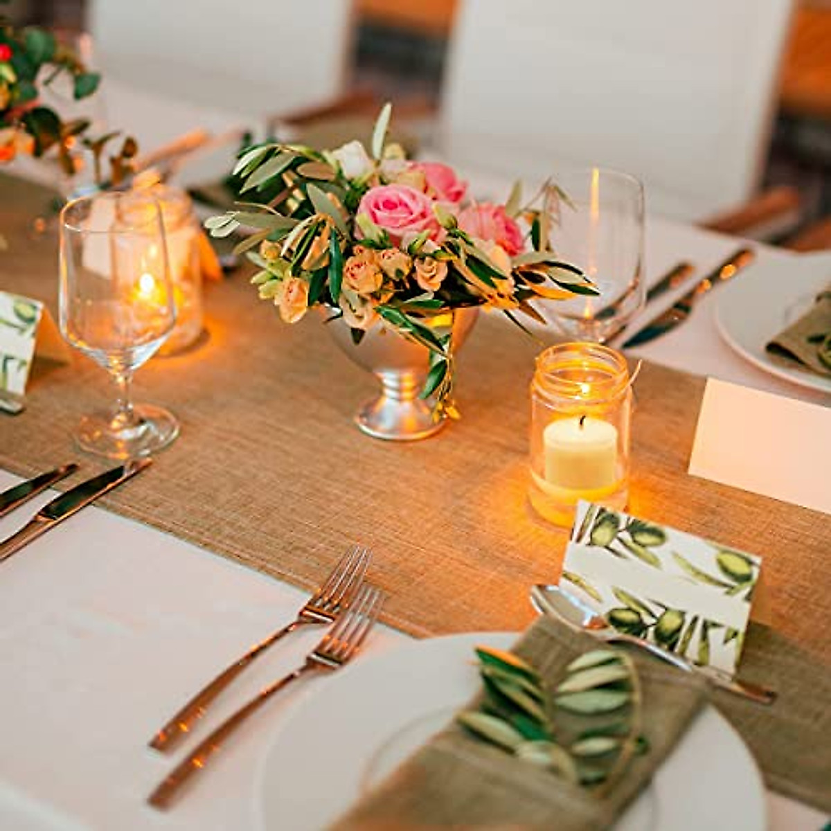 Yusevot Unscented White Votive Candles Bulk, 36 Packs Small 1.5 inch Wax Candles for Wedding, Party, Holiday & Home, 10 Hours Burning