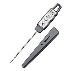 Lavatools PT09 4.5" Commercial Grade Digital Instant Read Meat Thermometer for Kitchen, Food Cooking, Grill, BBQ, Smoker, Candy, Home Brewing, and Oil Deep Frying