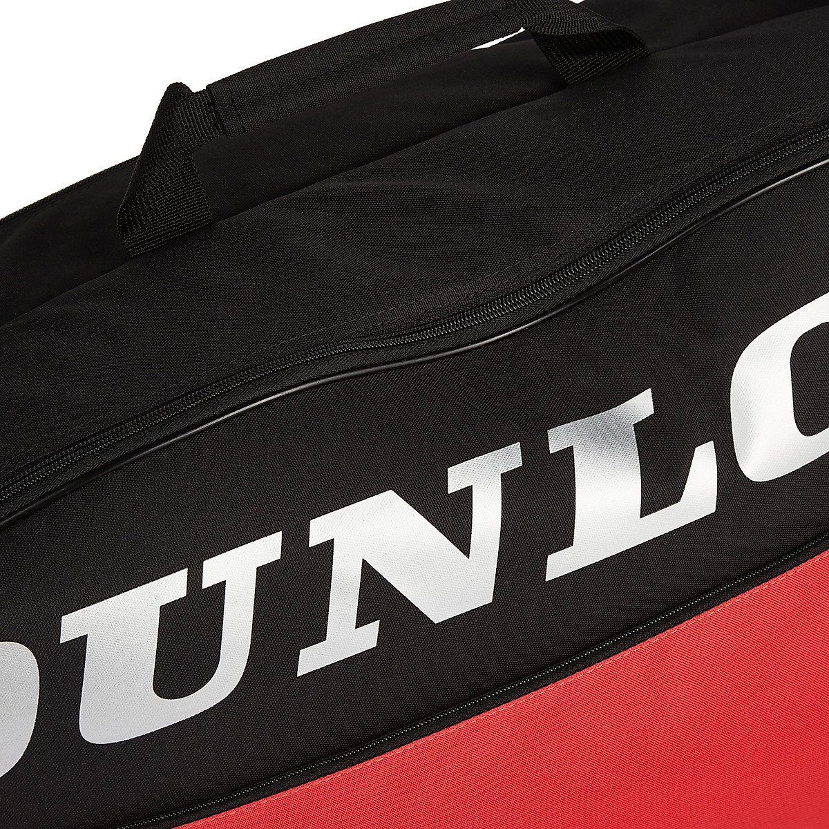Dunlop Sports 2021 CX Club 6-Racket Tennis Bag, Black/Red