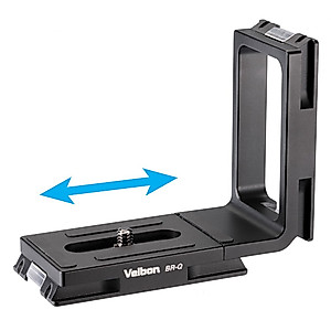 Velbon 391032 BR-Q Tripod Accessory Vertical Bracket for SLR Aluminum