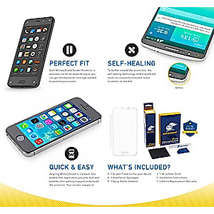 ArmorSuit [6 Pack] MilitaryShield Screen Protector Designed for Fibit Versa 3 / Fitbit Sense (2020) Max Coverage Anti-Bubble HD Clear Film