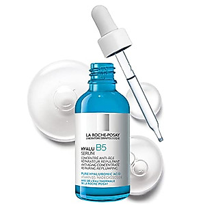 La Roche-Posay Hyalu B5 Pure Hyaluronic Acid Serum for Face, with Vitamin B5, Anti-Aging Serum for Fine Lines and Wrinkles, Hydrating Serum to Plump and Repair Dry Skin, Safe on Sensitive Skin