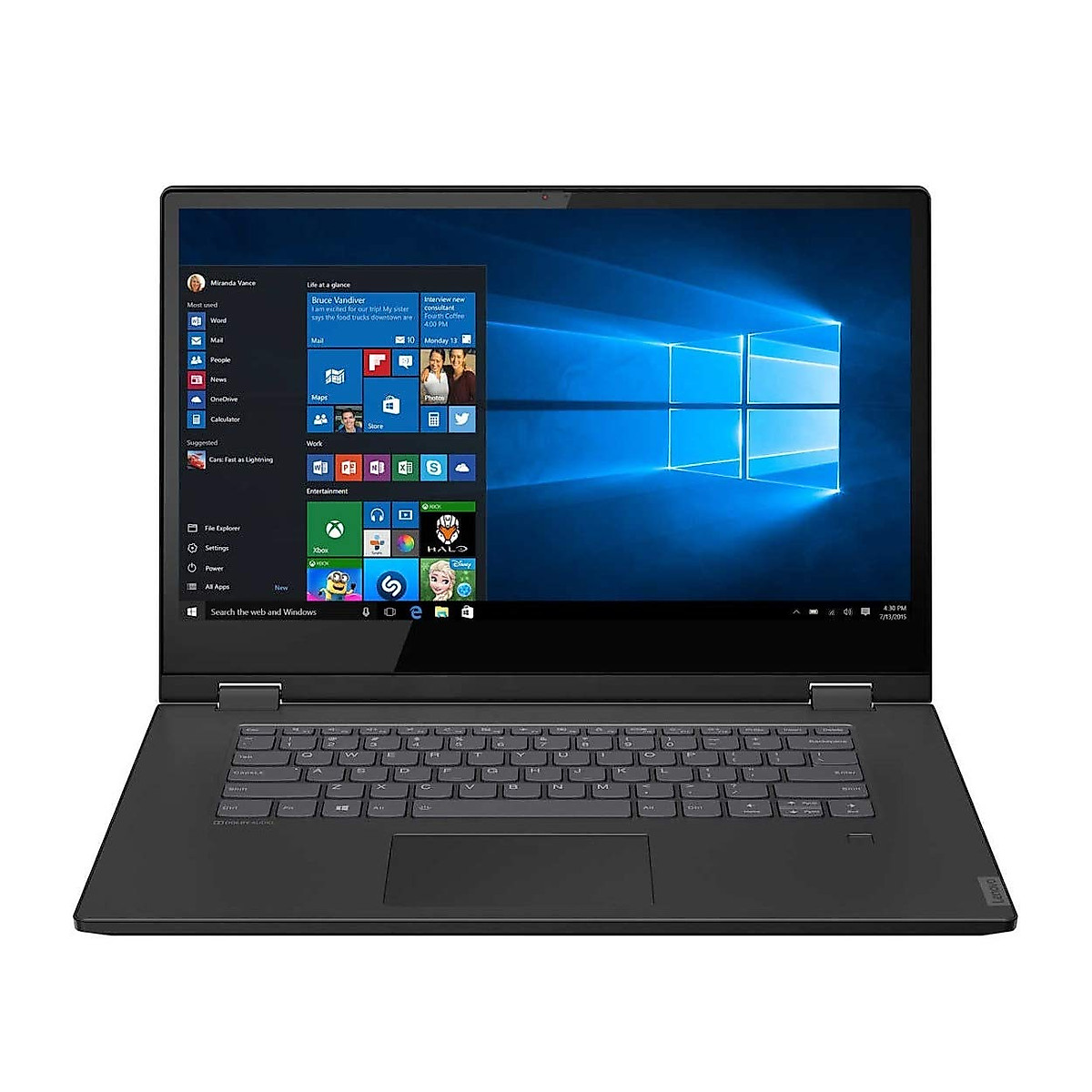 Lenovo Flex 2-in-1 Laptop 15.6-inch Full HD Touchscreen LED Intel Core i7-8565U 8GB 512GB SSD NVIDIA GeForce 2GB Win 10