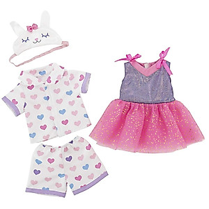 PLUSHIBLE BRIDGING MILES WITH SMILES Soft Baby Doll Unicorn - Plush Rag Doll with 2 Clothing Sets, My First Plush for Girls, Babies & Infants, Soft Baby Stuffed Toy - White Or Cream, 18" Unicorn