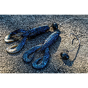 6th Sense Fishing Stroker Craw 2.4 (Darkmelon Red)