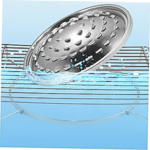 portable bbq grill，1pc Indoor Charcoal Grill Tabletop Gas Grill Outdoor Gas Burner Portable Barbecue Stove Steel Gas Grill Bbq Plate Bakeware Gas Stove Camping Stove Barbecue Stainless Steel Grill ( C