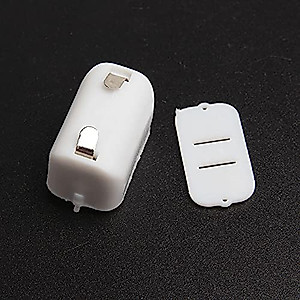 Acxico 10Pcs AG13 LR44 Toy Battery Storage Box Button Case Holder Organizer Supplies