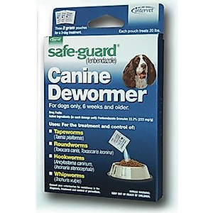 Pro-Sense Safe-Guard 4, Canine Dewormer for Dogs, 3-Day Treatment