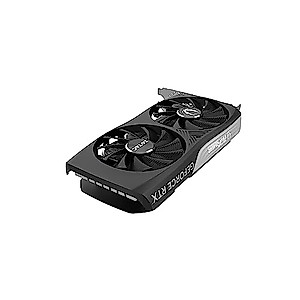 ZOTAC Gaming GeForce RTX 4060 8GB Twin Edge OC DLSS 3 8GB GDDR6 128-bit 17 Gbps PCIE 4.0 Compact Gaming Graphics Card, ZT-D40600H-10M