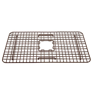 SinkSense Wren 27" x 15" Kitchen Sink Bottom Grid, Antique Brown