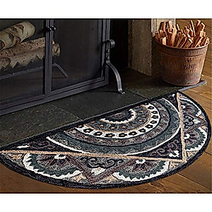 Lr Home Ox Bay Constance Multi Traditional Medallion Organic Wool Indoor Hearth Area Rug