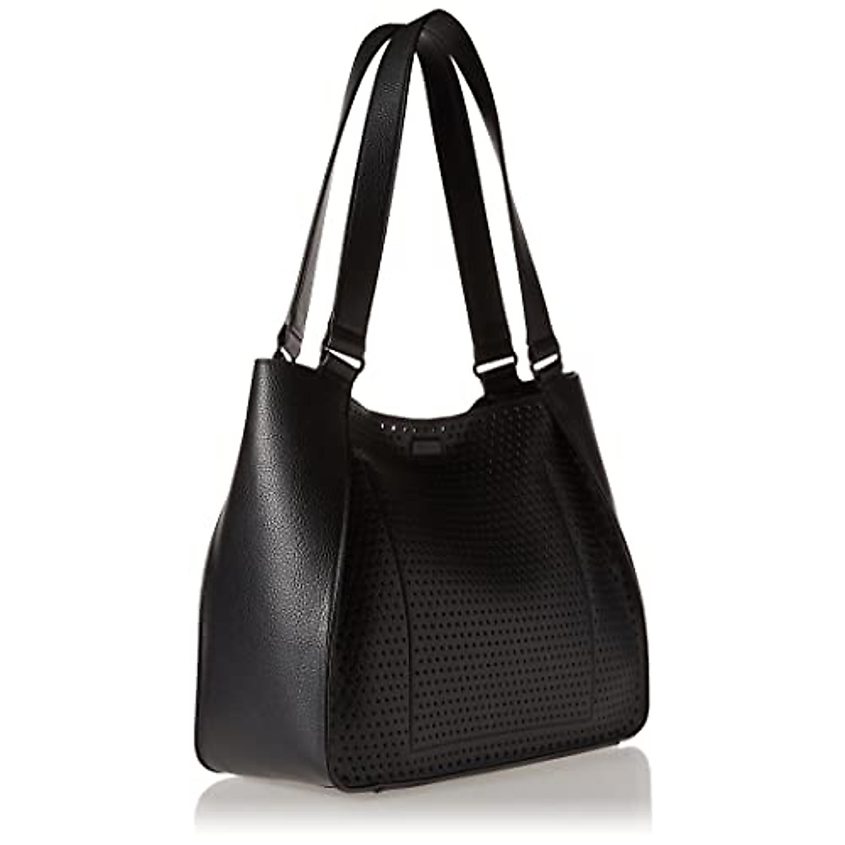 Calvin Klein Estelle Novelty Satchel, Black