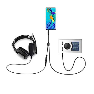 Elgato Chat Link Pro Audio Adapter Replacement Sound Cable for PS5, PS4, Nintendo Switch, Capture Voice Chat, Gameplay Sound, Chat and Listen Cable