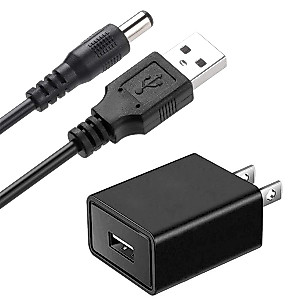 ZZS LED Laser Star Projector Power Cord, AC DC Adapter Charger Power Cord Compatible with BlissLights Sky Lite Laser Galaxy Projector, (C-SKL)