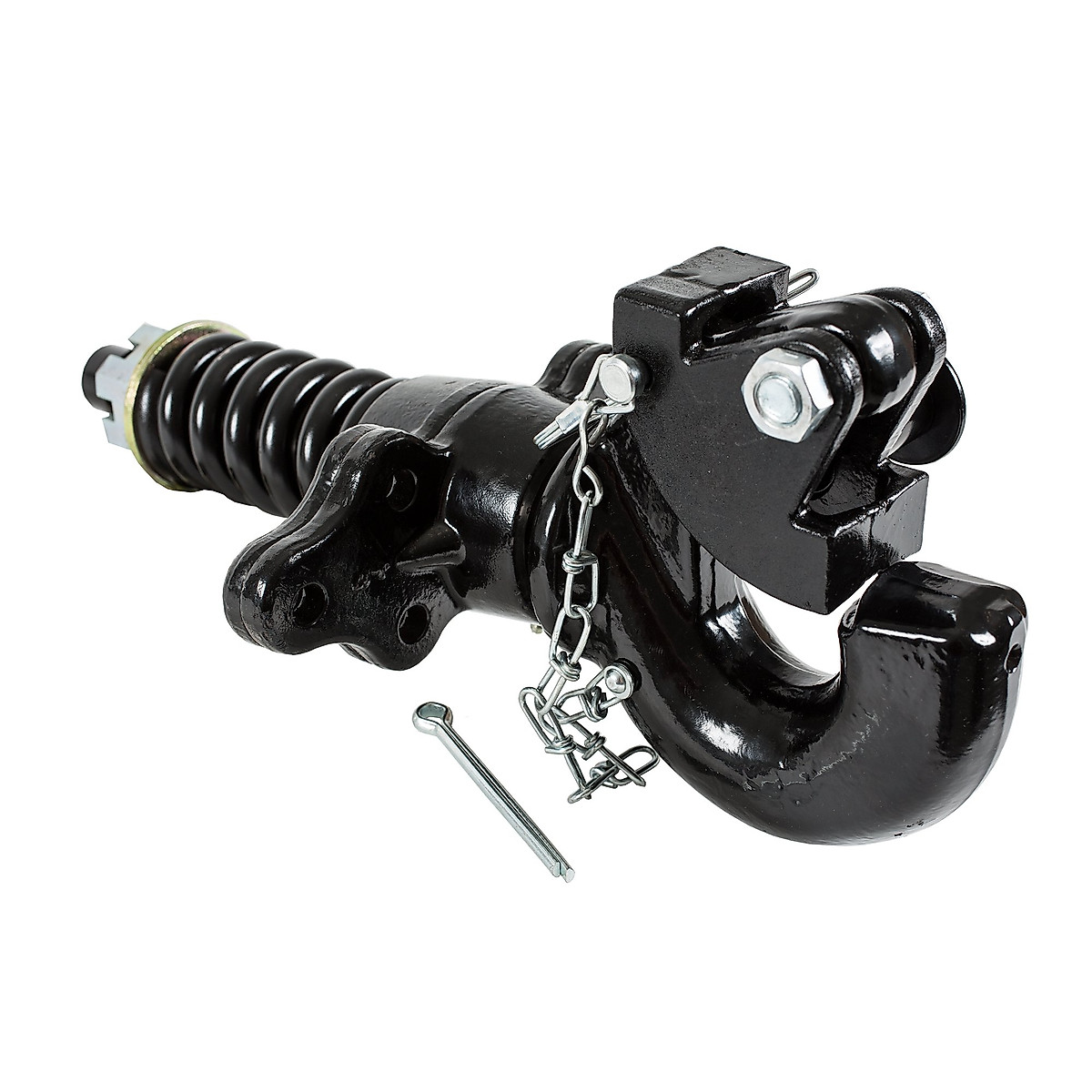 Buyers Products BP100A 15 Ton Capacity Forged Swivel Type Pintle Hook , Black