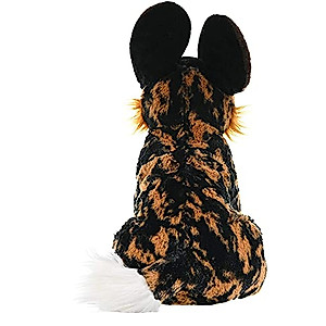 Wild Republic African Wild Dog Plush, Stuffed Animal, Plush Toy, Gifts for Kids, Cuddlekins 12 Inches