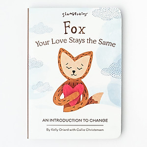 Slumberkins 14" Fox Kin, Affirmation Card, & Storybook Set | Supports Changes, Coping Skills & Transitions | Social Emotional Development | Soft Plush Animal Gift Set for Toddlers & Preschoolers