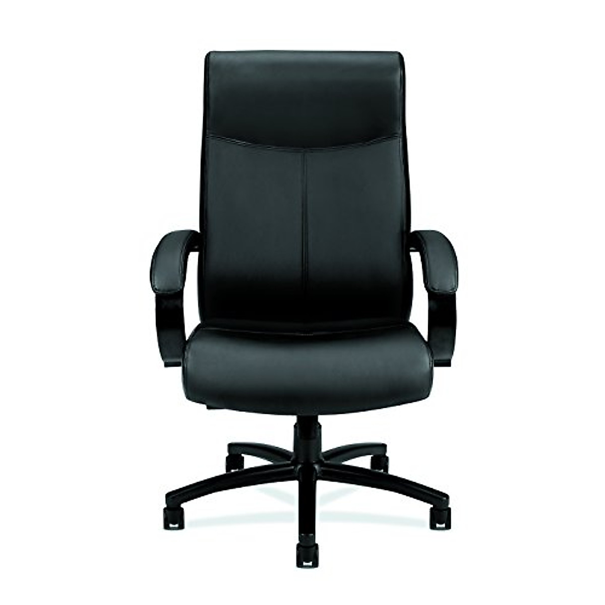 HON Validate Big and Tall Executive Chair - Leather Computer Chair for Office Desk, Black (HVL685)